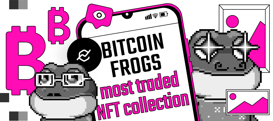 Pepe-themed Bitcoin frogs become most traded NFT collection